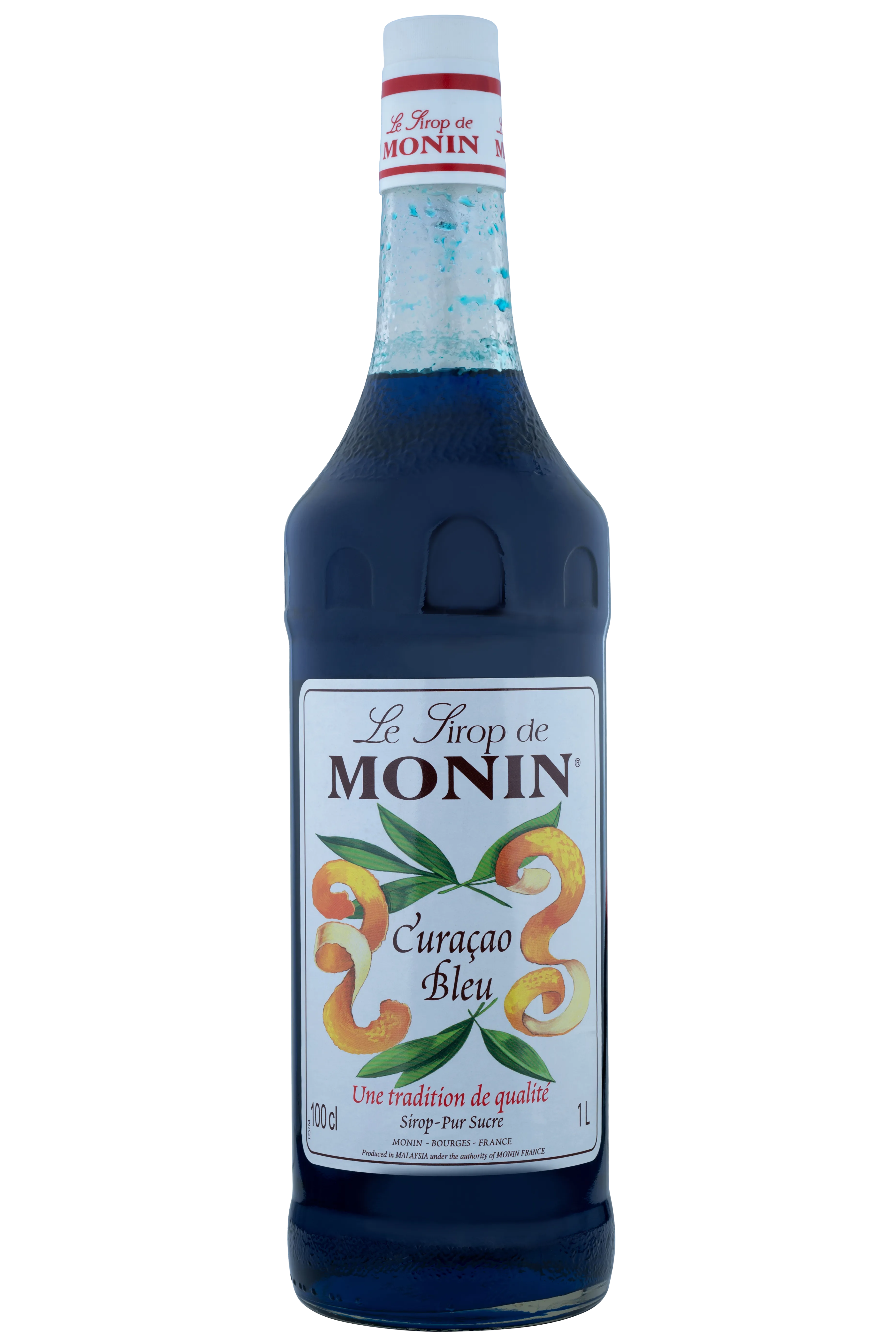 Buy Monin Blue Curacao Flavoured Syrup Available in 1ltr